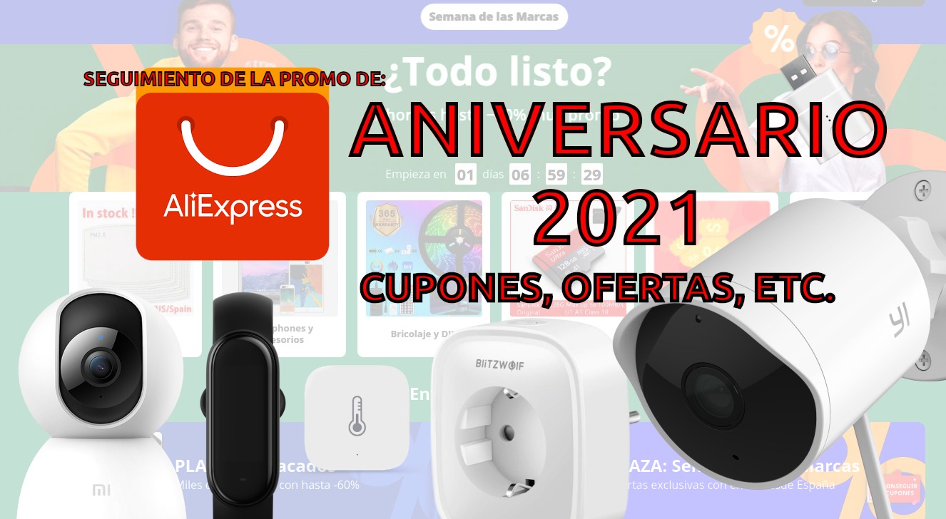 Aniversario Aliexpress 2021: Seguimiento de ofertas y cupones (Empieza ...